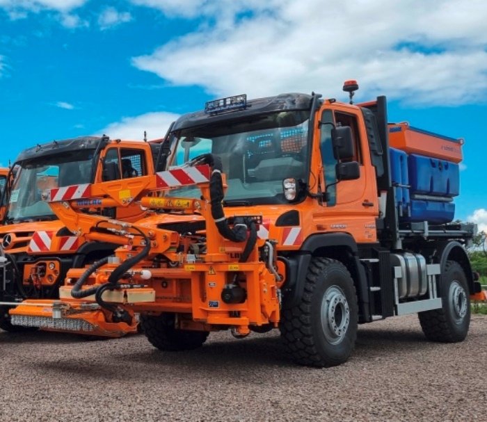 135 Unimog vehicles for Romania’s road administration